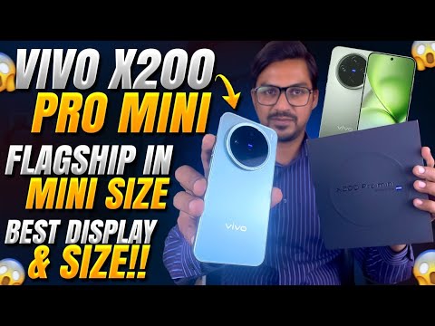 Vivo X200 Pro Mini Unboxing | First Time Small Size Flagship Phone by ...