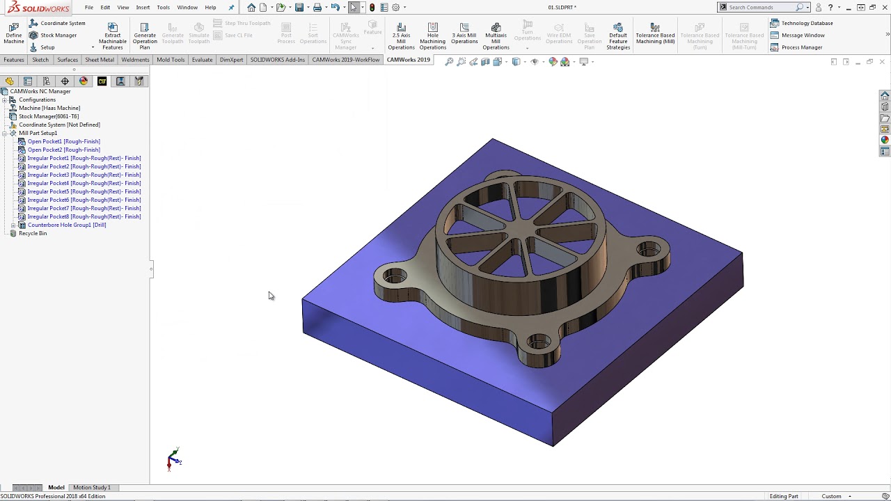 Assigning default strategies to the machine - YouTube