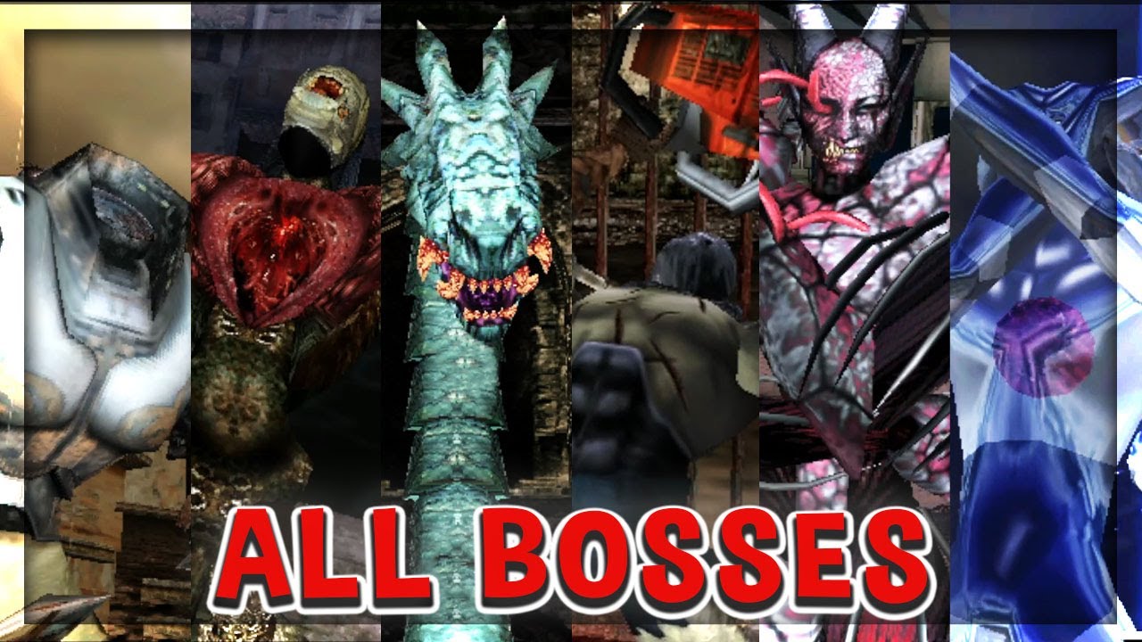 The House of The Dead 2 - All Bosses - YouTube