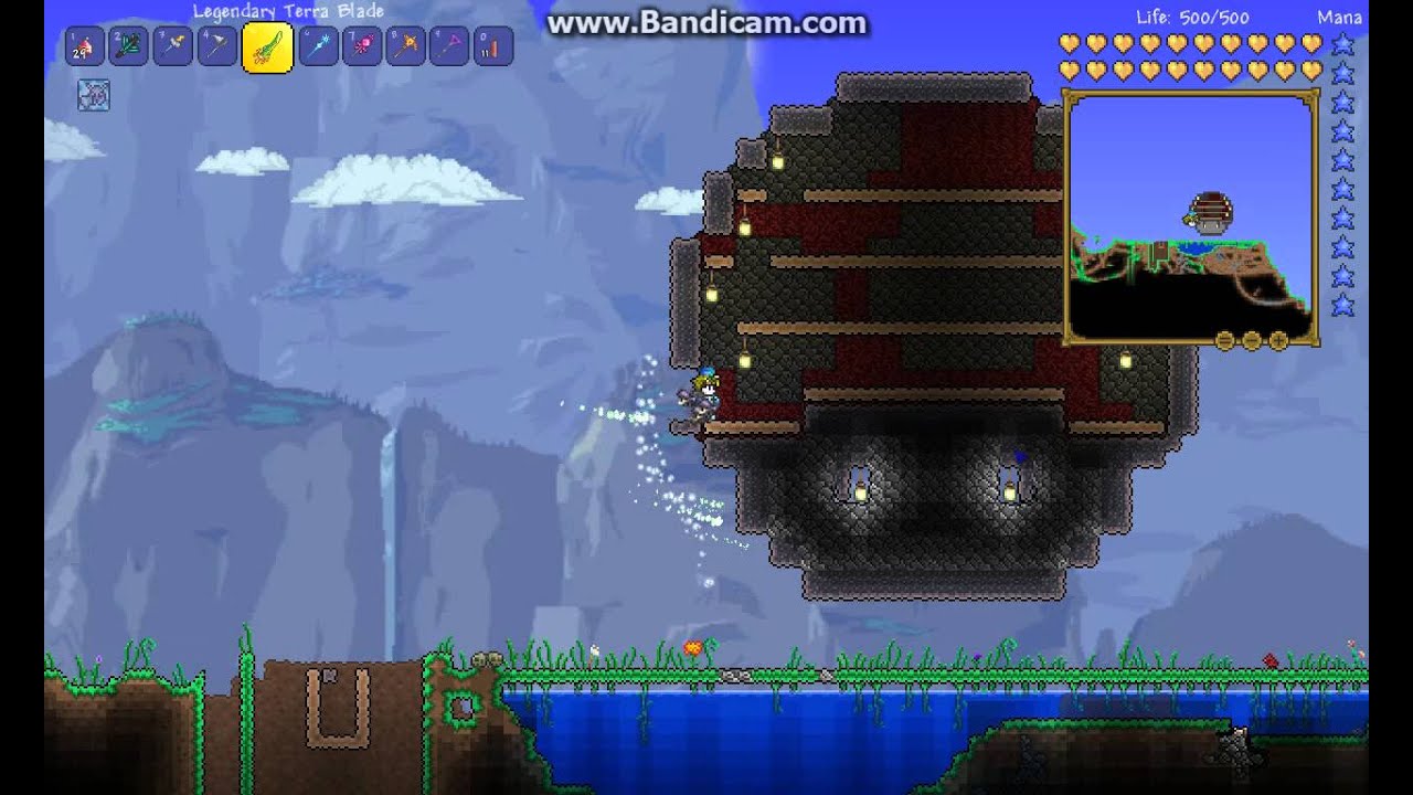 Terraria lab build! snowcollector! - YouTube
