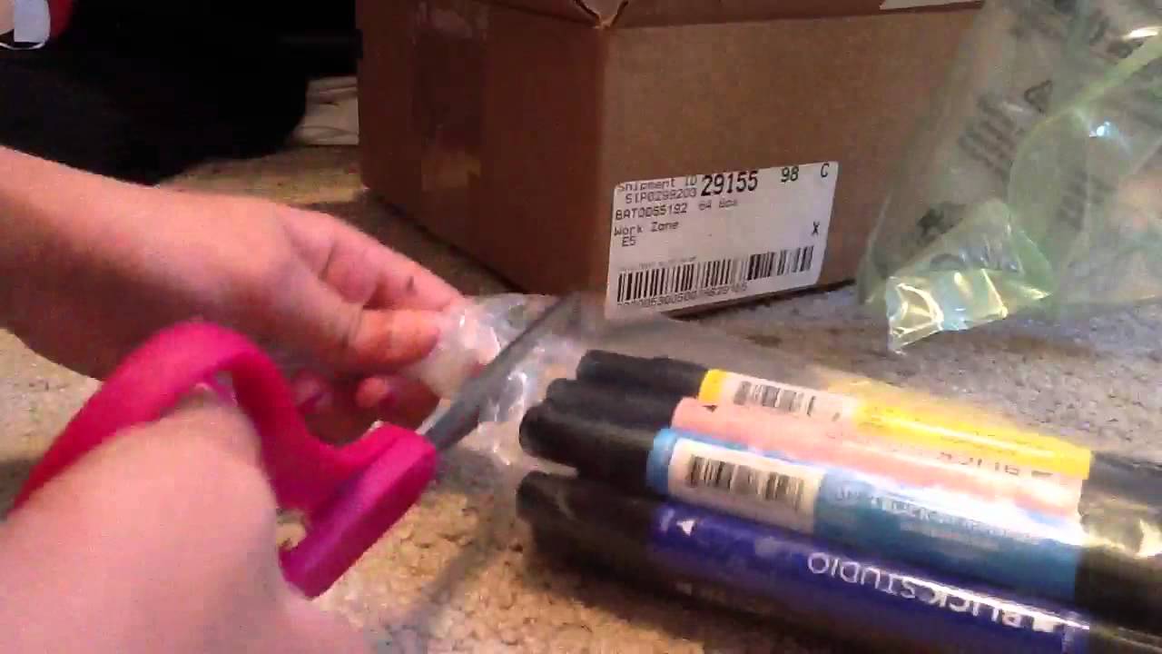 Blick Studio Markers Package! - YouTube