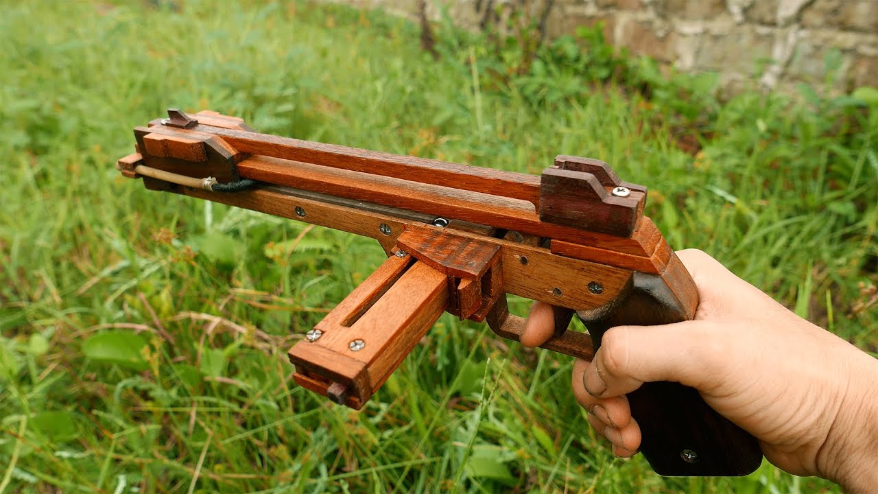 Slingshot - The coolest ball gun design - YouTube