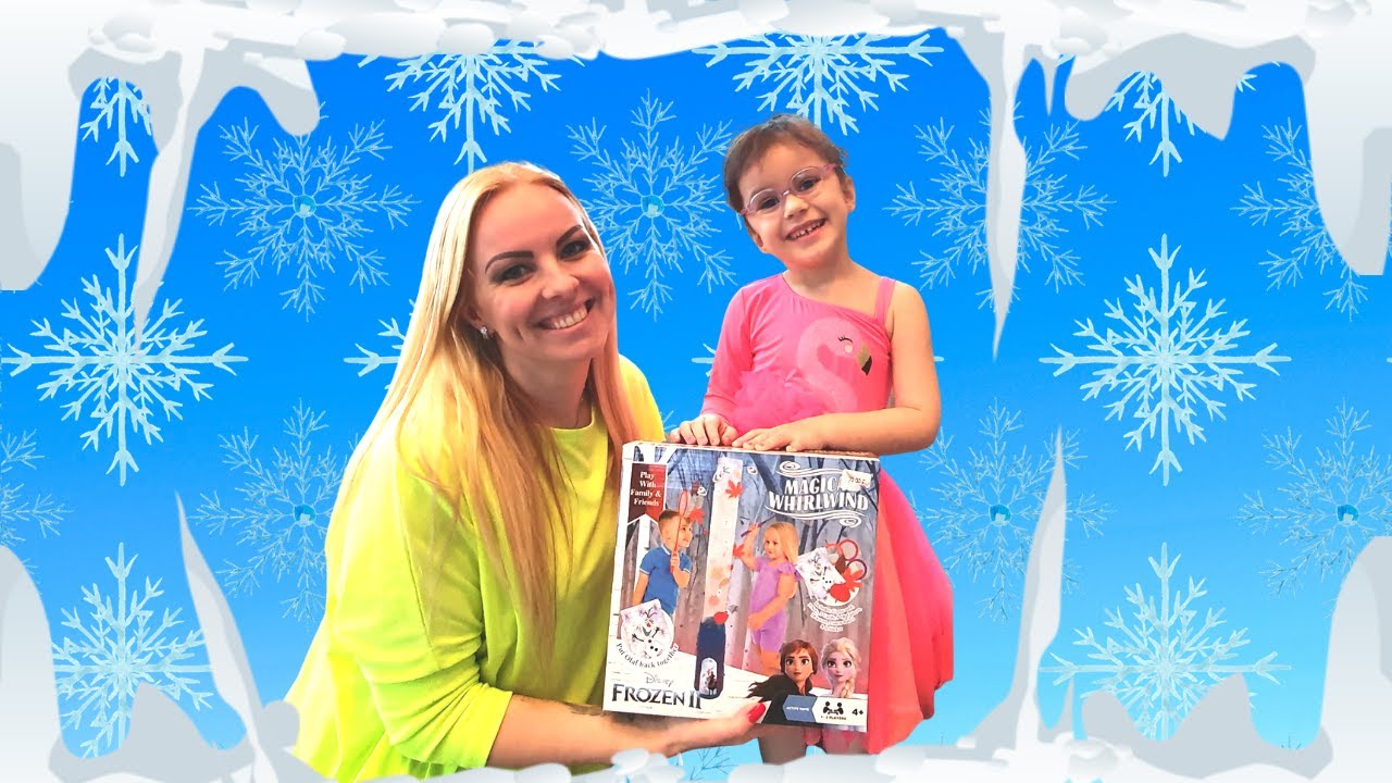 Annie Playing with Frozen Toy - YouTube