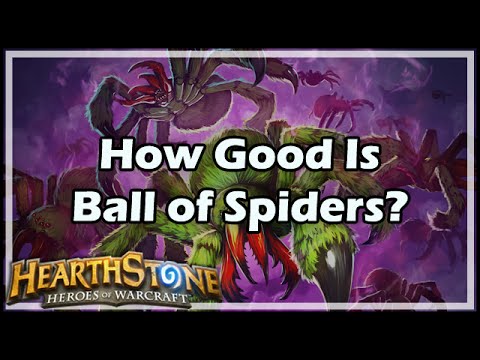 [Hearthstone] How Good Is Ball of Spiders? - YouTube