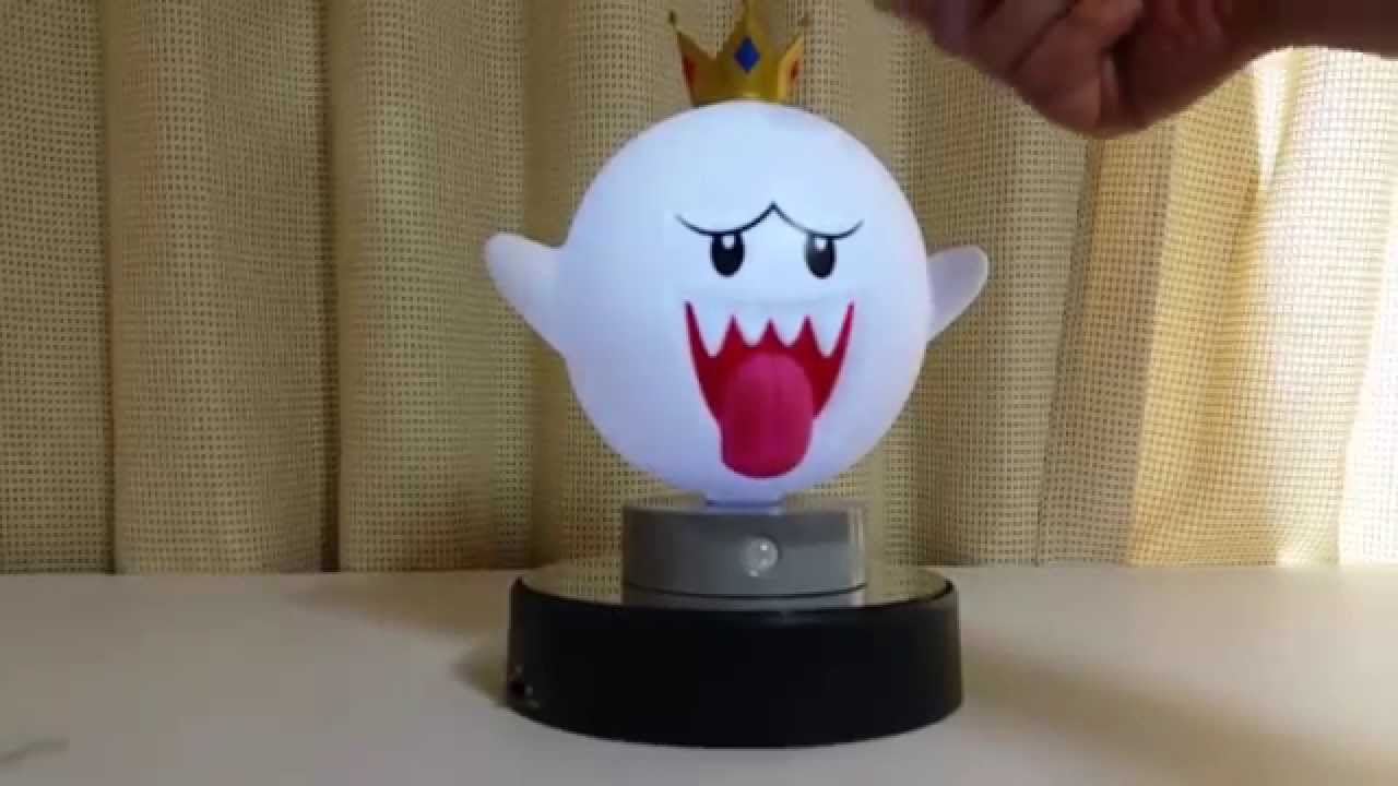 Unbox Teresa sensor light - Boo Super Mario Bros - YouTube