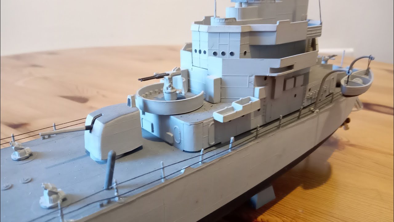 USS Carronade IFS 1 US Navy Inshore Fire Support Ship scale model ship ...