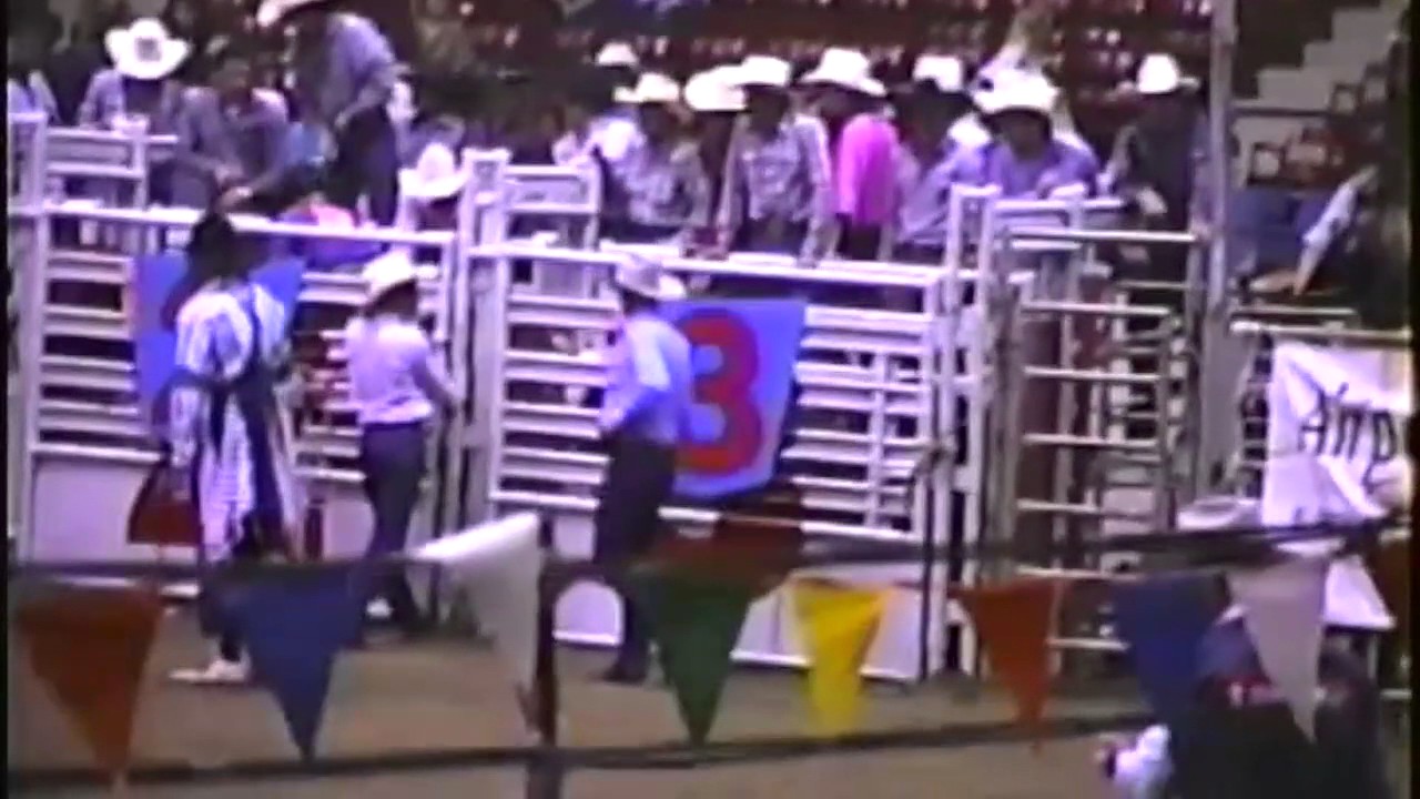 Bull Riding : 1989 CRRA Finals Round 4 : Tulsa, Oklahoma - YouTube