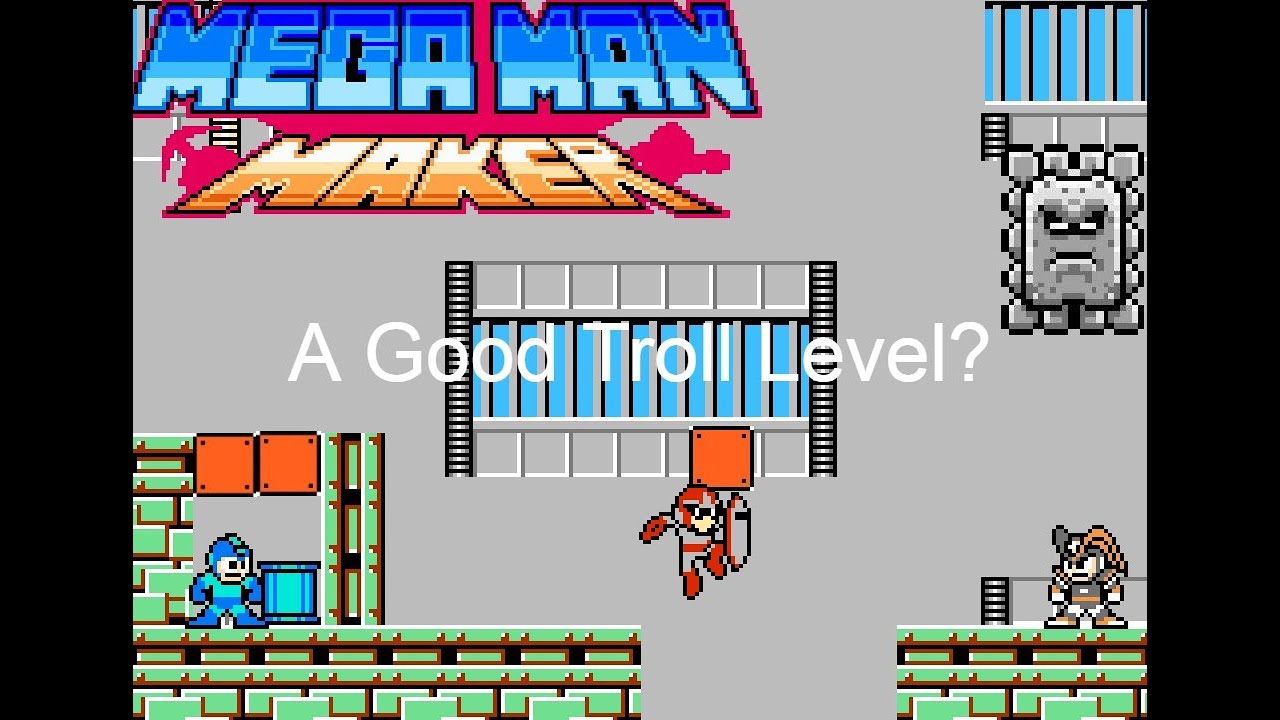 Is This A Good Mega Man Maker Troll Level? - YouTube
