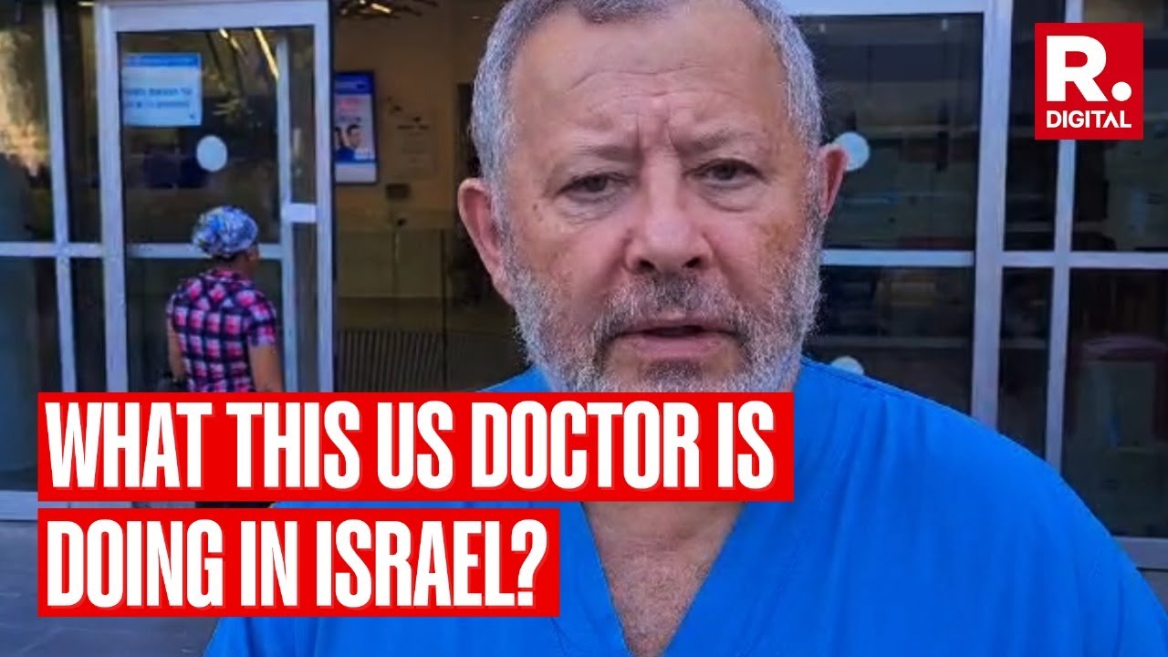 Israel Hamas War: US Doctor Nick Wolfson came from US to work as an ...