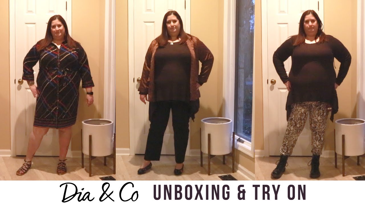 DIA & CO UNBOXING & TRY ON | Plus Size Personal Styling and Fashion ...