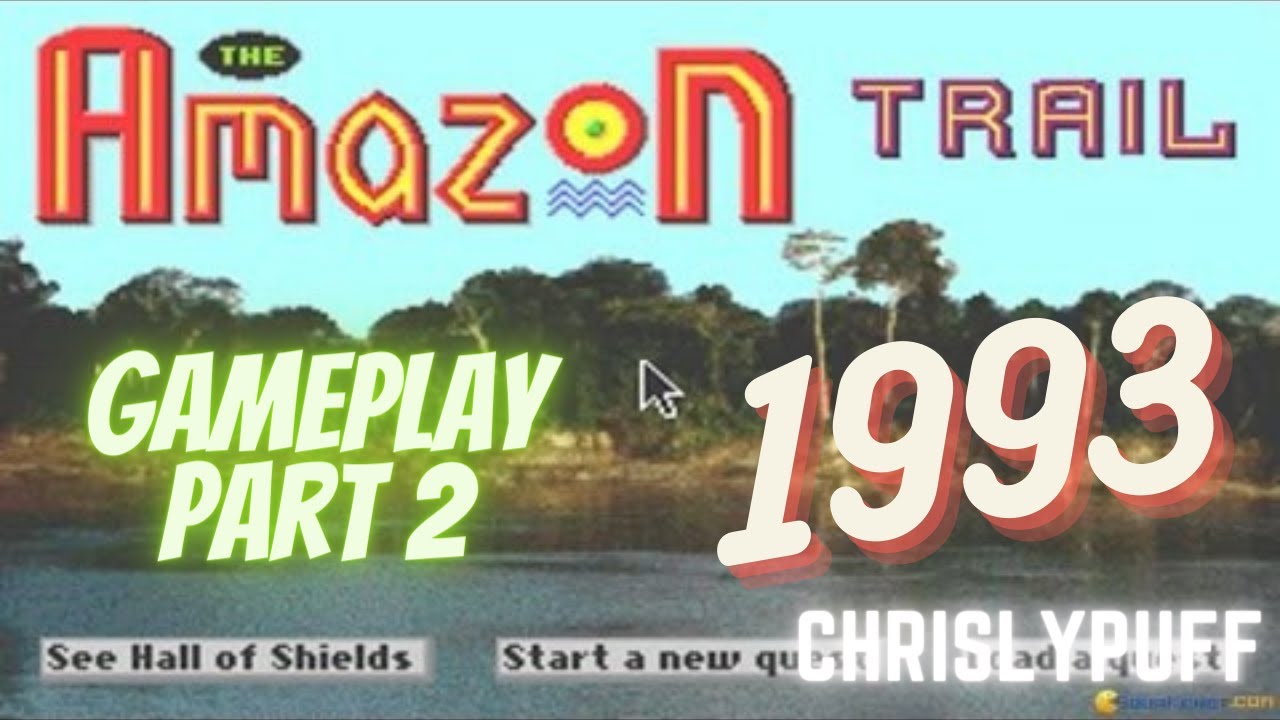 The Amazon Trail 1993 (Gameplay Part Two) - YouTube