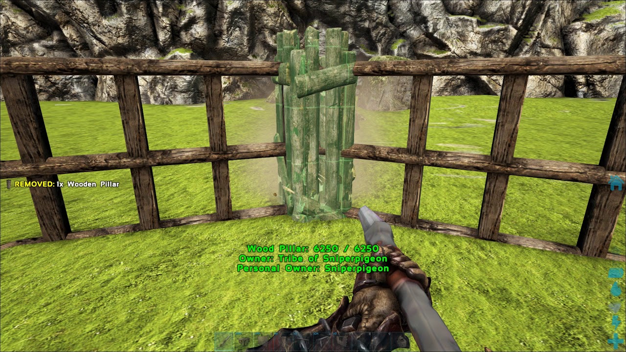 ARK Small Dino Pen! - YouTube