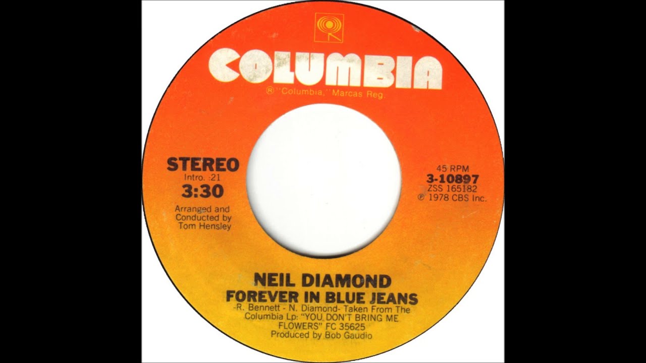 Forever In Blue Jeans - Neil Diamond (1978) - YouTube