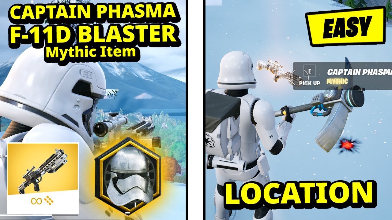 How to GET Captain Phasma's MYTHIC F-11D Blaster Rifle Gameplay ...