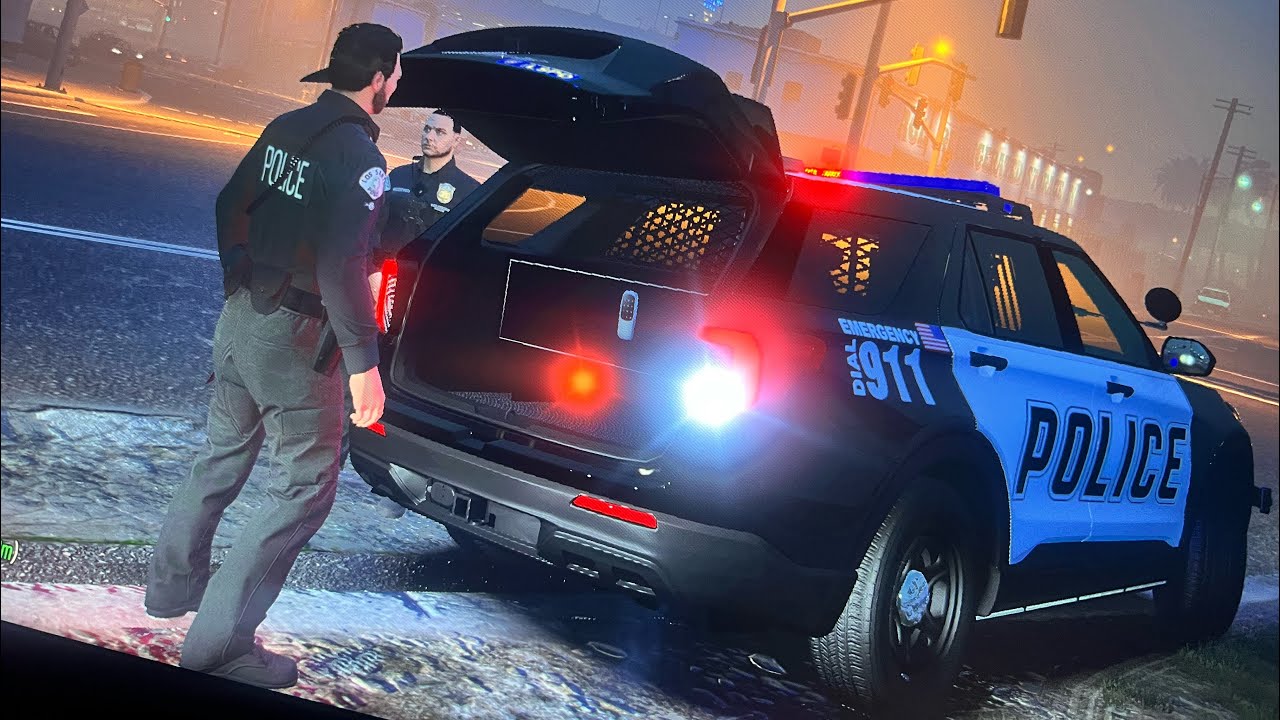 GTA 5 | LSPDFR | SHE KEPT TAZING NONSTOP | City Police Patrol | #lspdfr ...