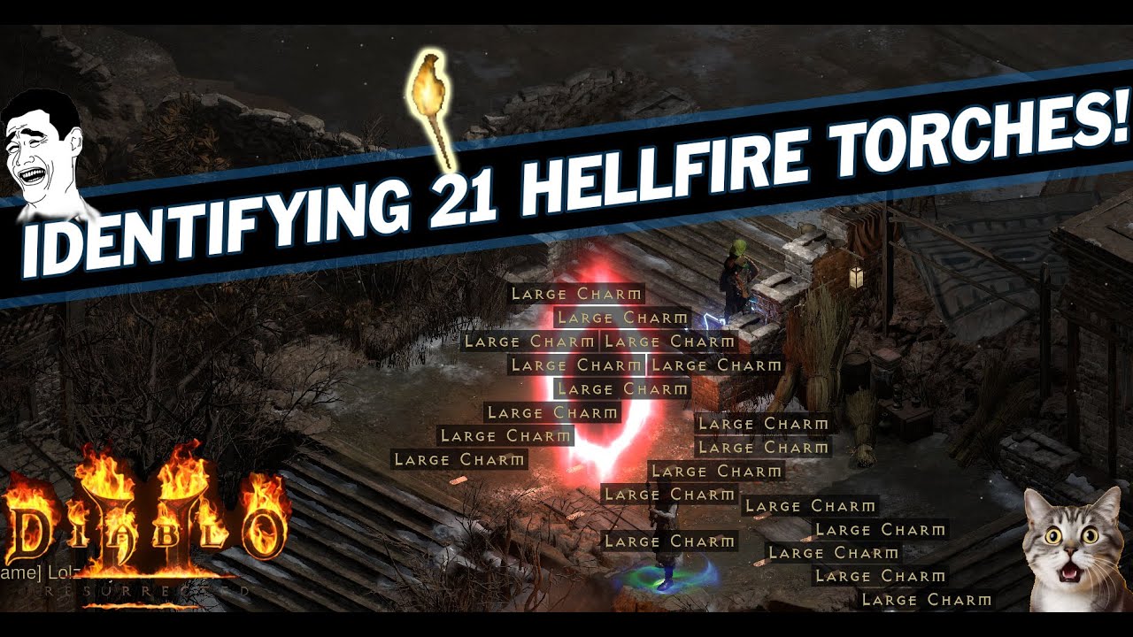21 Torches Identified! - Diablo 2 Resurrected #gaming #diablo2 #d2r #d2 ...