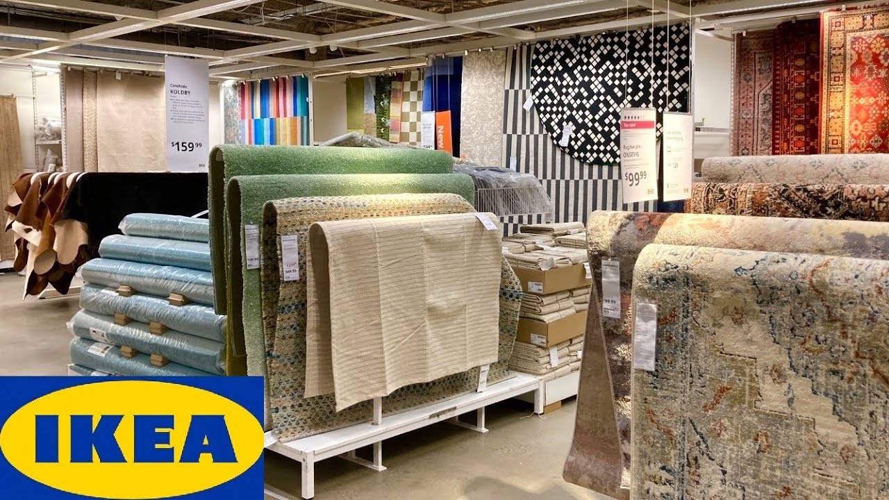 IKEA RUGS CARPETS COW PRINT RUGS AREA RUGS HOME DECOR SHOP WITH ME ...