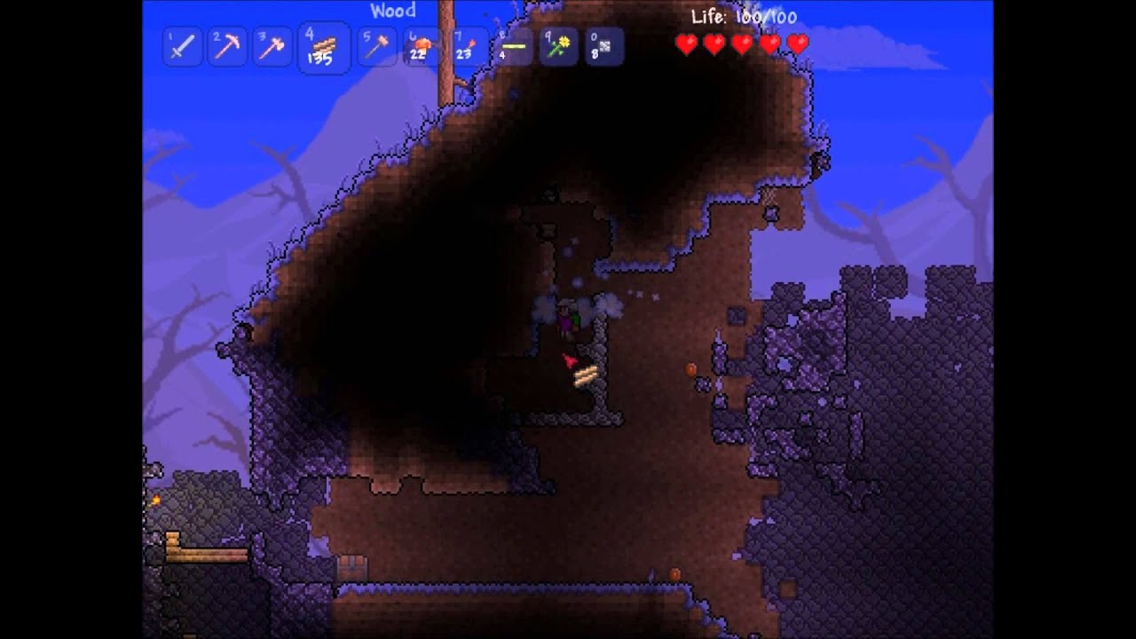 Terraria Lets Play 7! Feeling Corrupted - YouTube