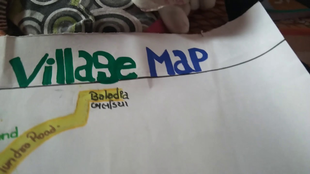 How to make village 🗺 map, my village 🗺 map - YouTube