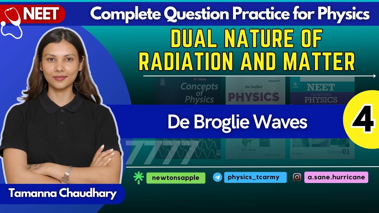 Dual Nature- IV | Best Physics Question Practice for NEET | Class 12th ...