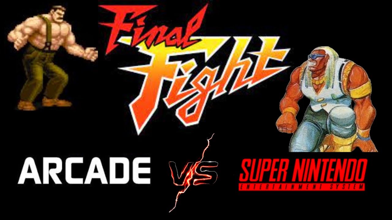 Final Fight! Arcade VS Super Nintendo | Capcom #snes #finalfight # ...