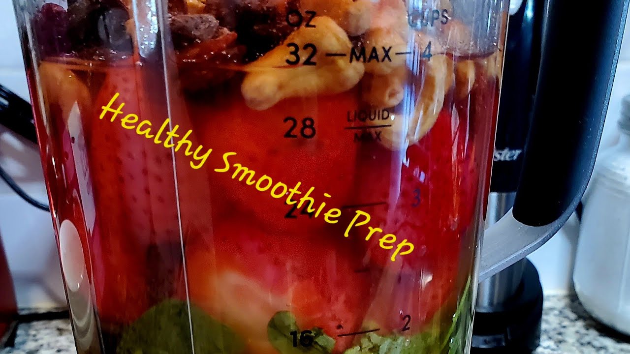 Delicious Smoothie Prep for the Week 🍓🍓#food #smoothie #weightloss ...