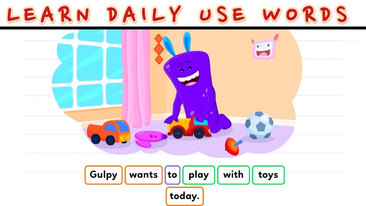 Daily Use Words - LEARN HOW TO USE DAILY USE WORDS WITH FUN - YouTube
