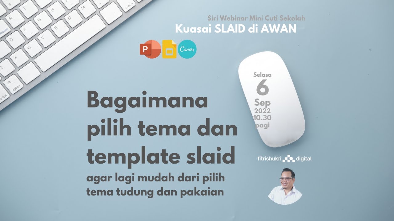 Bagaimana pilih tema dan template slaid - YouTube