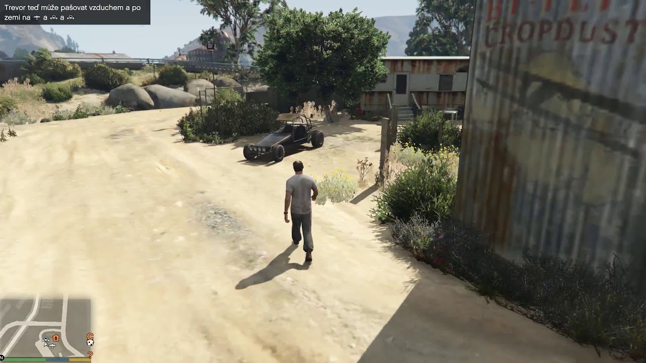 GTA V Vedlejší mise Part 1 Property missions McKenzie Field Hangar ...