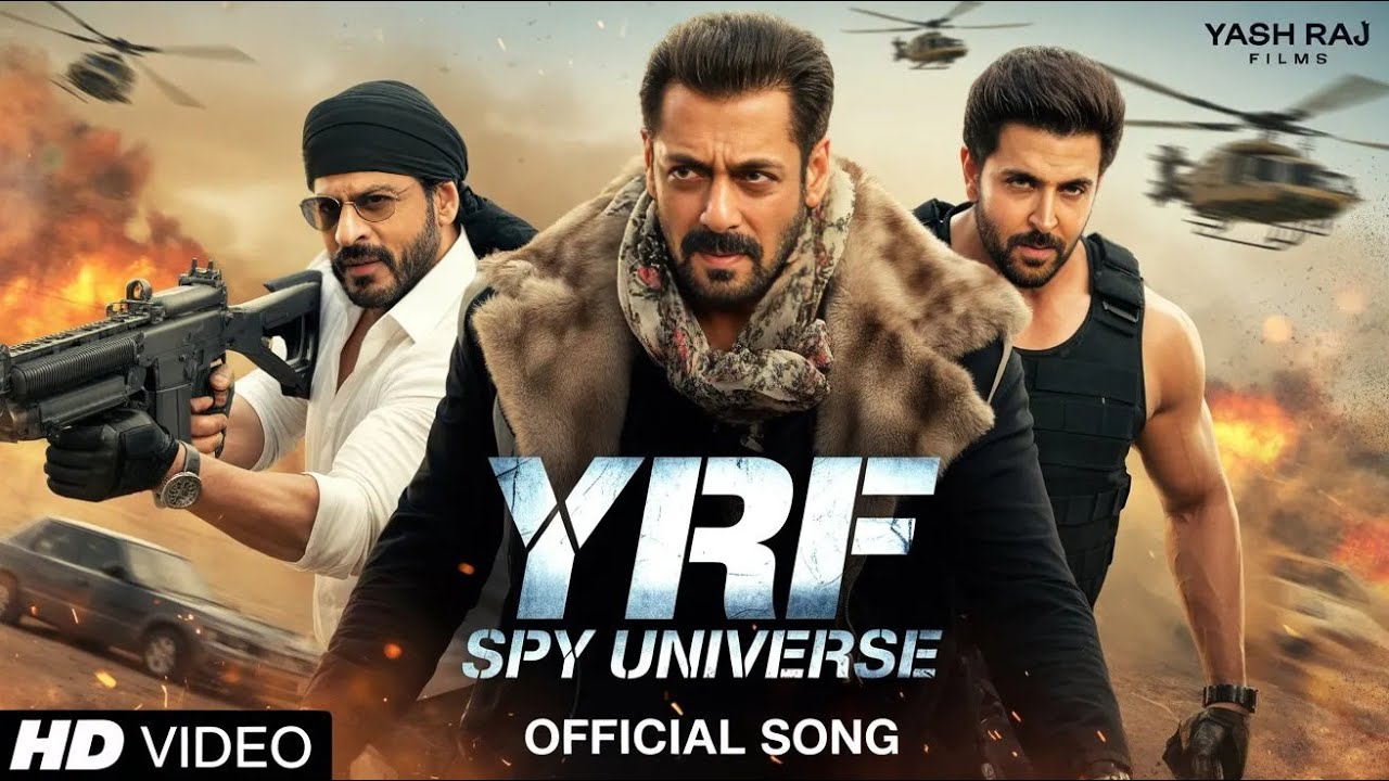 THEME SONG: YRF Spy Universe | Salman Khan,Hrithik Roshan,Shah Rukh Khan | Salman Khan Songs ...