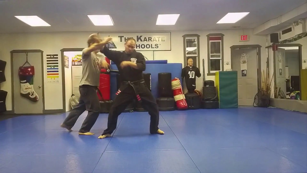 Kenpo Hugging Pendulum, Defense Against Kick, Base and Extension ...