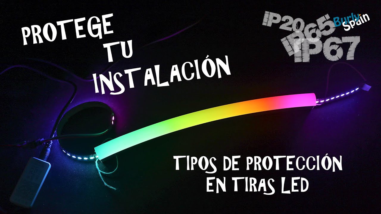💡 ¡Protege tu instalación LED! Tipos de encapsulado para tiras - YouTube