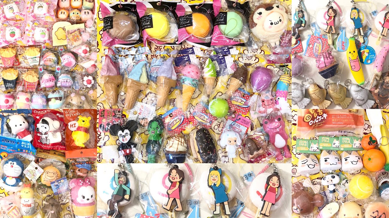 ☃️開箱#13//係潛咗水三個月嘅SQUISHY HAUL🥱終於浮返上嚟俾大家?!!好有誠意係有成半個鐘㗎😈💛|DAFFYSQUISHY ...