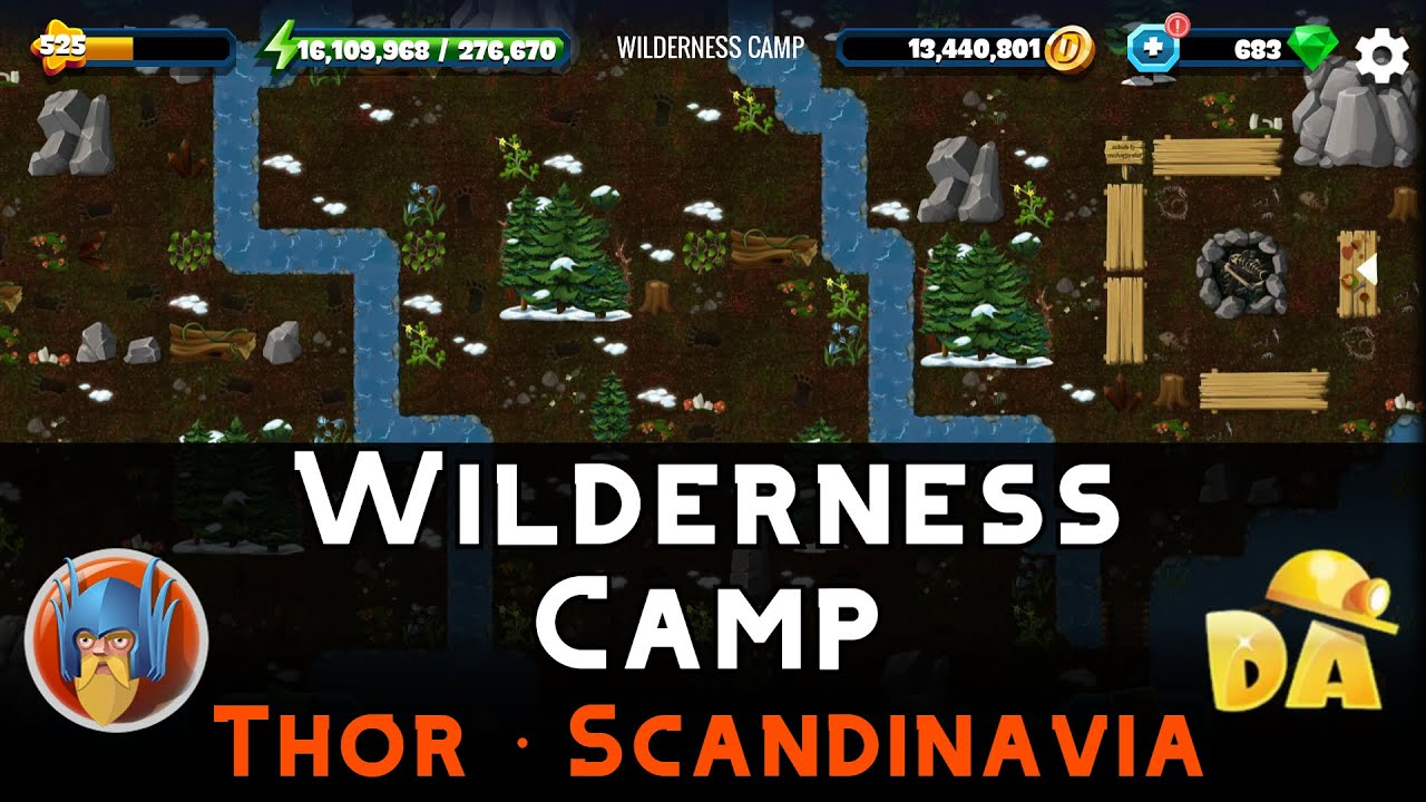 Wilderness Camp | Thor #11 | Diggy's Adventure - YouTube