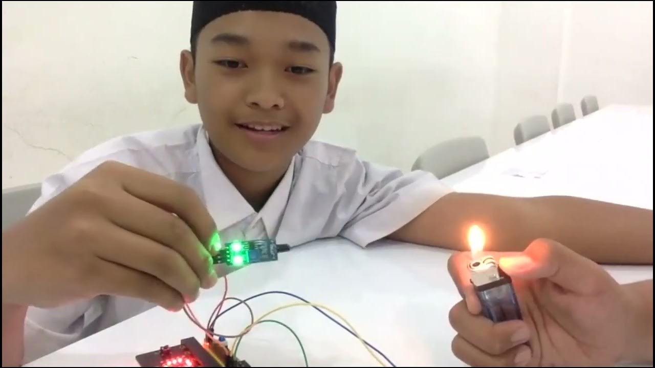 Demo Fire Detection with Microbit!!! - YouTube