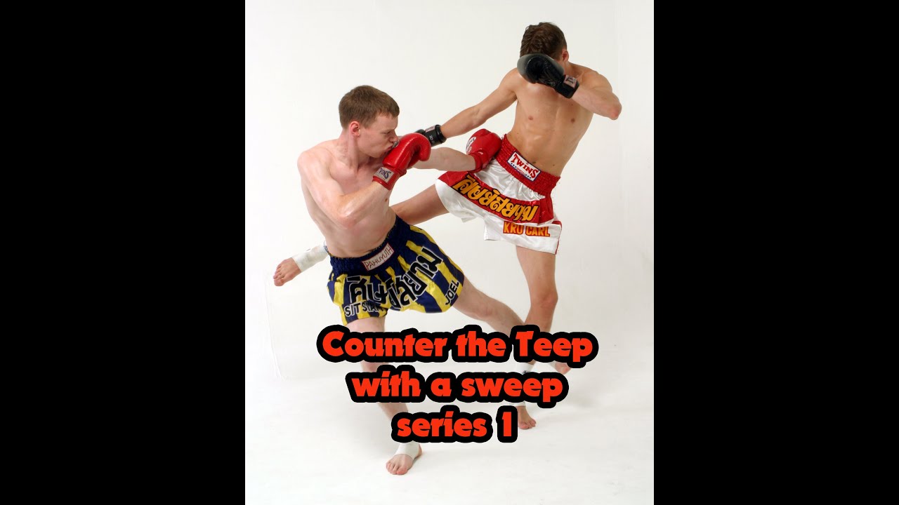 How to Counter by catching the Teep (front or rear kick) Muay Thai ...