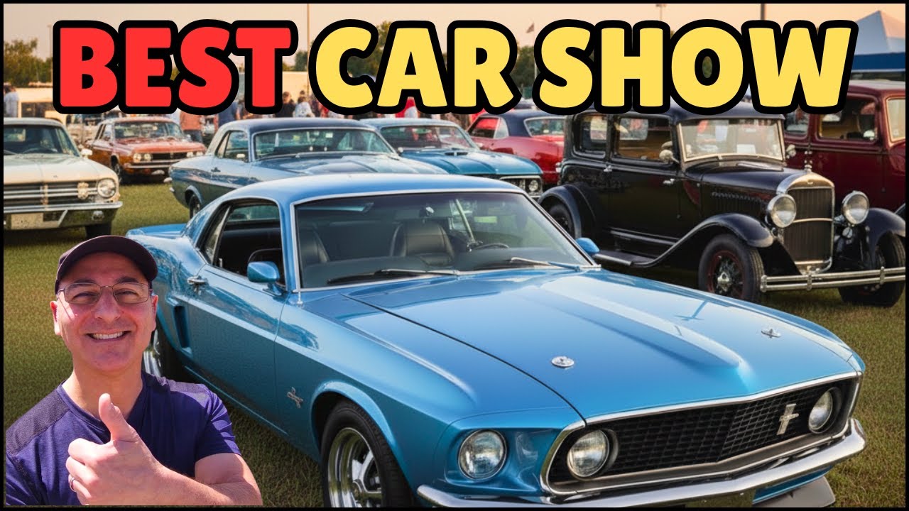 BEST Muscle Car & Antique Car Show Ever - YouTube