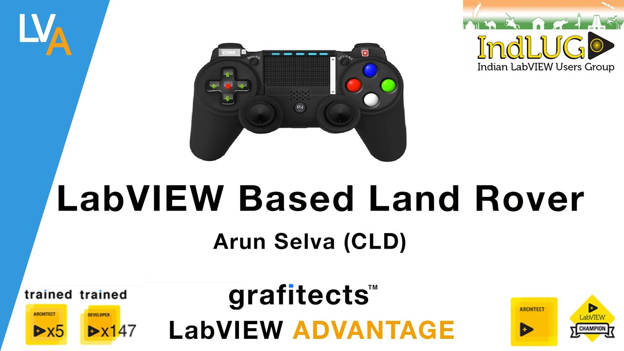 LabVIEW based Land Rover - IndLUG - YouTube