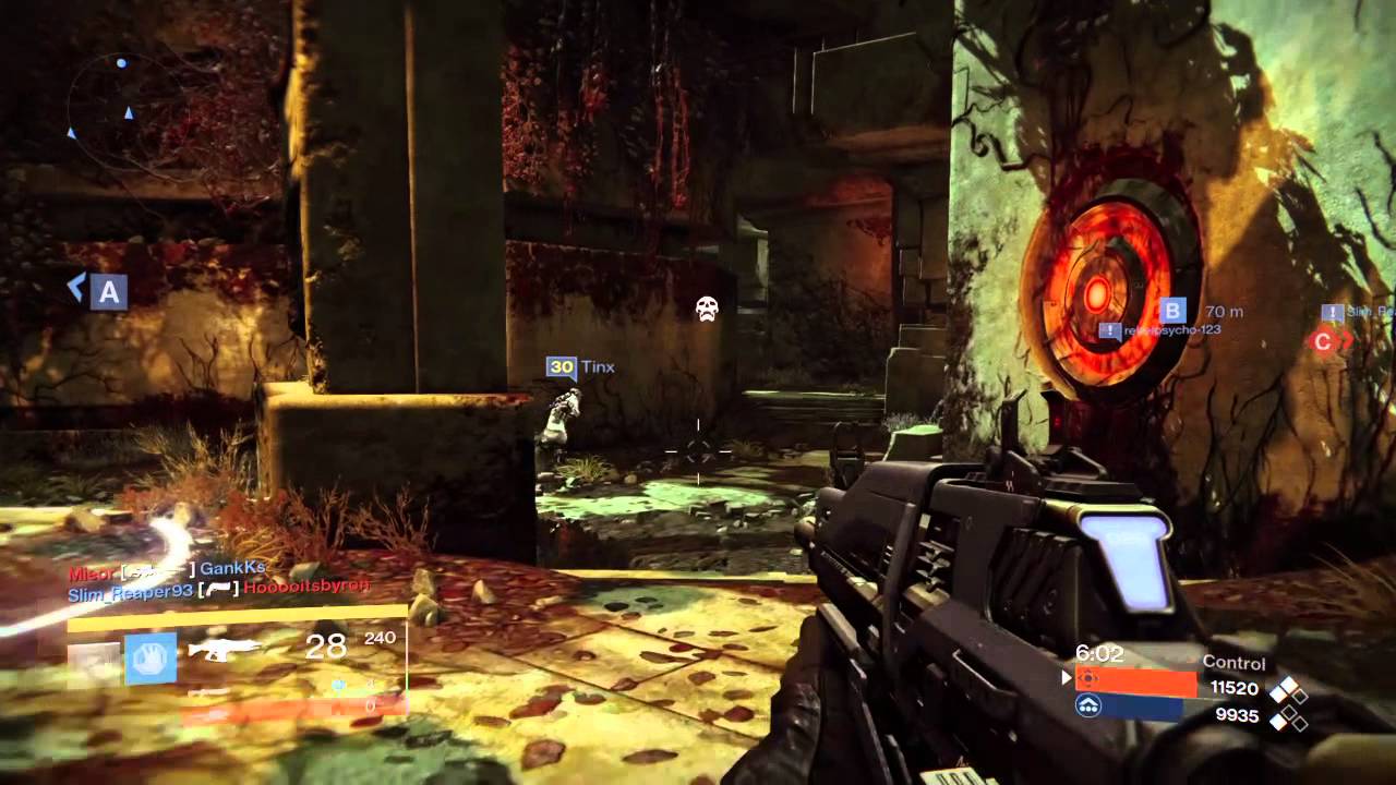 Destiny Multiplayer gameplay new map - YouTube