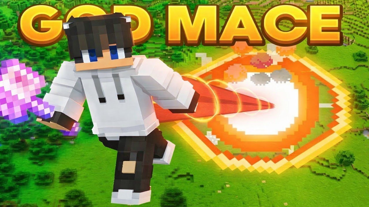 HOW I OBTAINE THIS GOD MACE IN THIS SMP||@GamerYT100mc #minecraft # ...