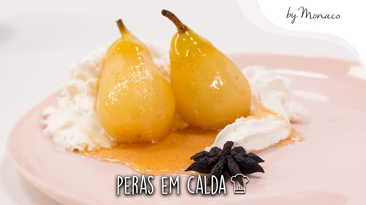 Dica de Culinária - Peras em Calda - YouTube