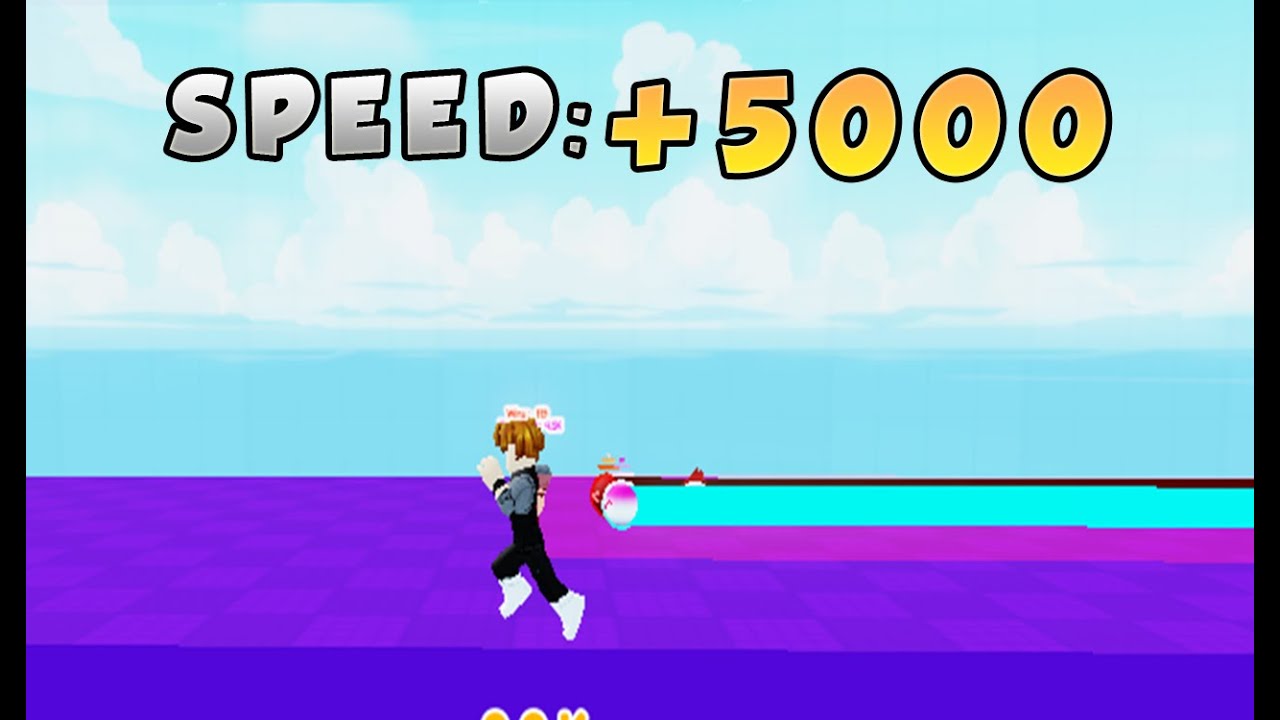 CONSEGUI MAIS DE 5.000 DE VELOCIDADE NO RACE CLIKER - ROBLOX - YouTube