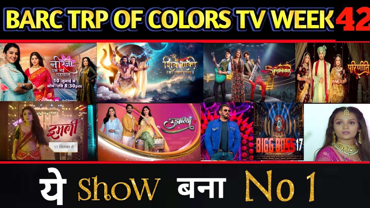 Colors TV All Shows Trp of This Week | Barc Trp Of Colors TV | Trp ...