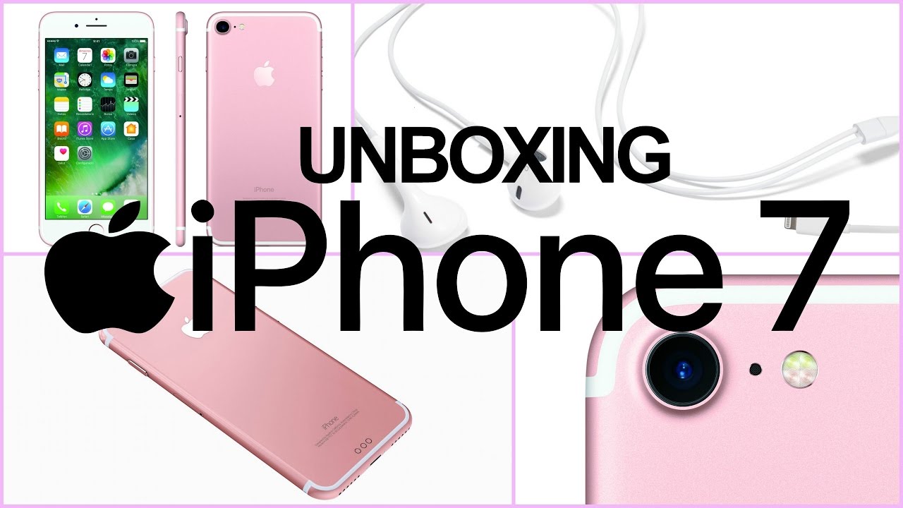 Unboxing Iphone 7 Rosado - 128 GB Movistar / Unboxing Iphone 7 Pink ...
