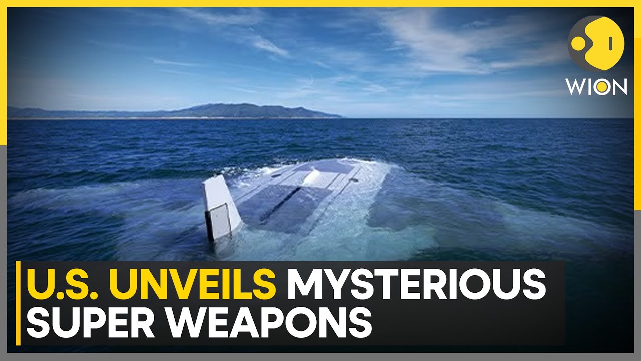 US military flaunts massive unmanned 'Manta Ray' | WION - YouTube