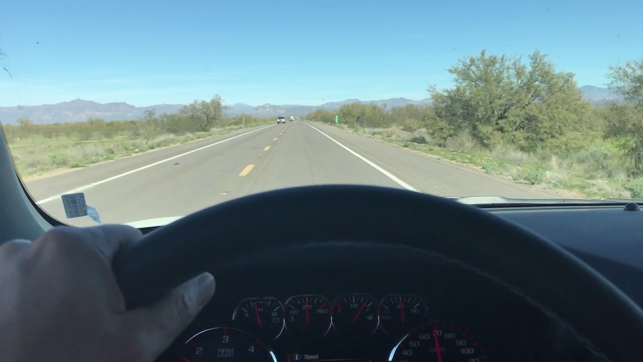 Route 79 between Tucson and Phoenix Arizona. - YouTube