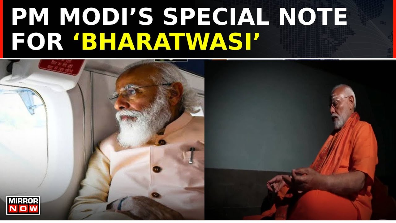 PM Modi Pens Heartfelt Note For ‘Bharatwasi’; 'Constantly Thinking ...