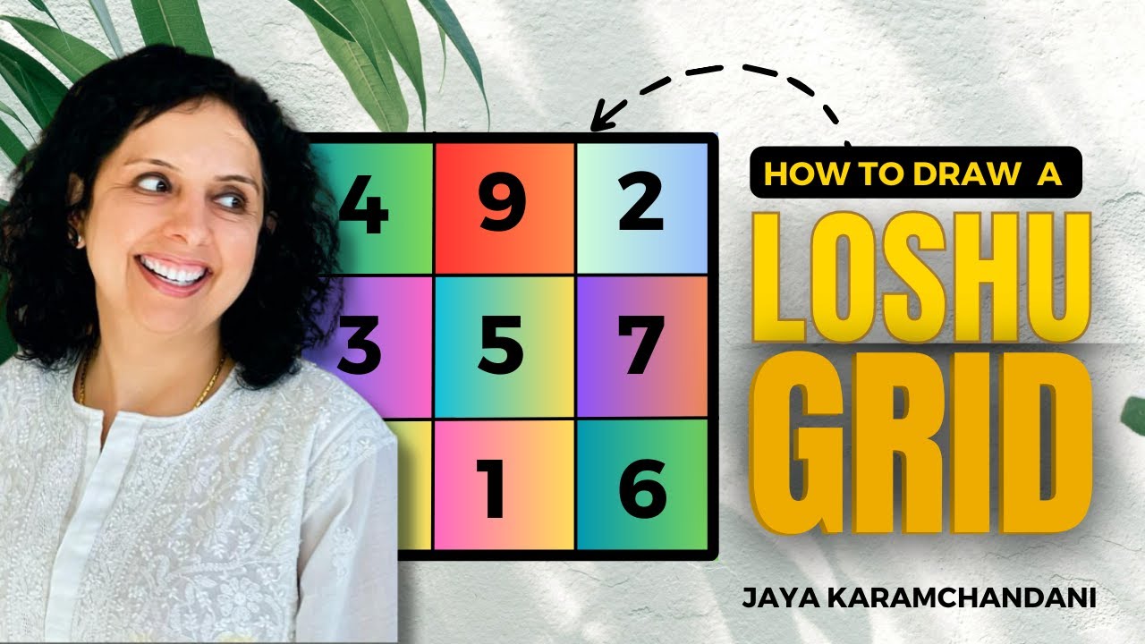क्या है LOSHU GRID और लोशु ग्रिड कैसे बनायें?KNOW THE MAGIC OF LOSHU ...