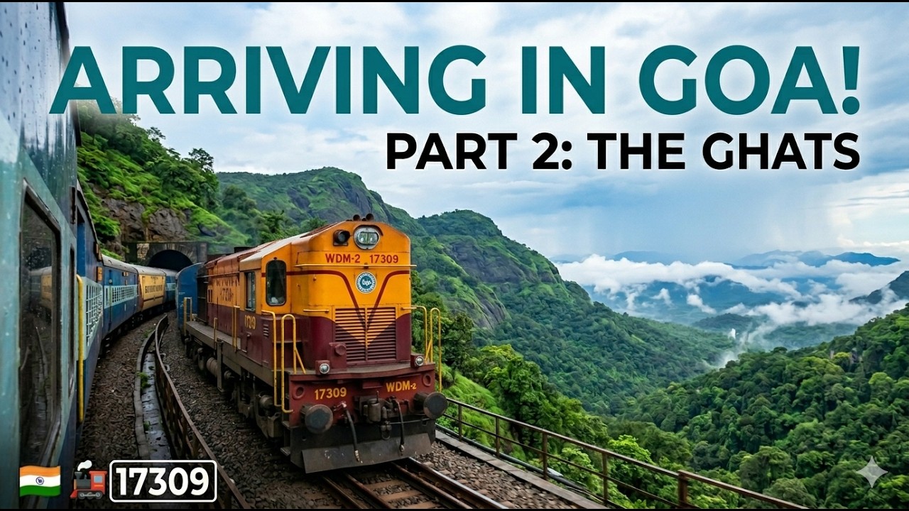 Goa Journey | Part Two | Kadur Jn - Vasco-Da-Gama | Train No: 17309 ...