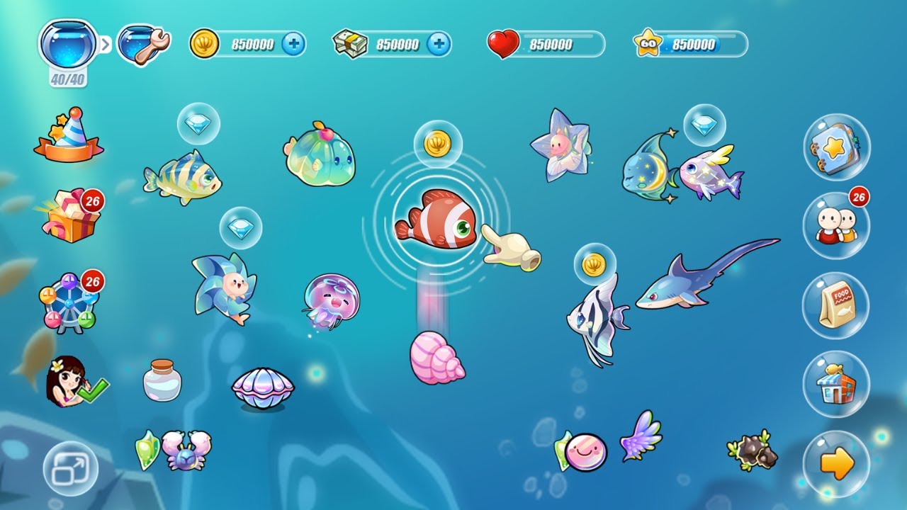 Happy Fish Gameplay (by HappyElements) | Fish Game - YouTube